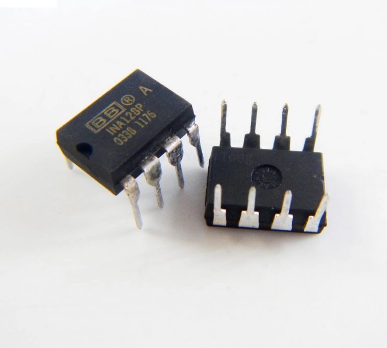 Amplificador Operacional INA128P | Precisión y bajo ruido