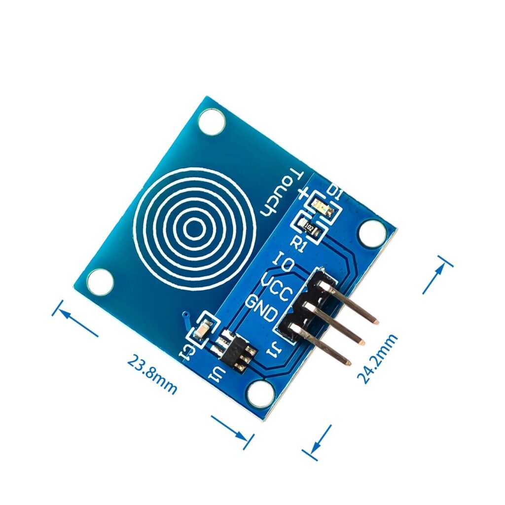 Módulo Sensor Tactil Touch Digital Ttp223b Capasitivo Ja Bots